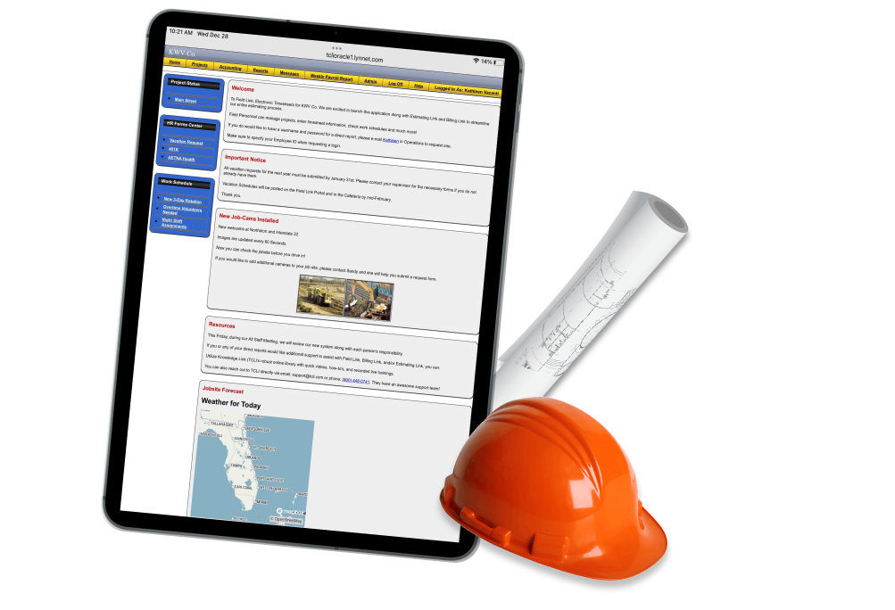 Heavy Construction Estimating Software | The Construction Link Incorporated